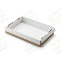 China Corrugated Paper Baking Kraft Cake Box Kraft Bakery Pie Box for sale