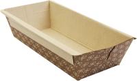 China Disposable Paper Cake Baking Mould Baking Loft In Bar Cake Mould Rectangular for sale