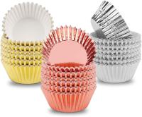 China Aluminum Foil  Paper Baking Cup Cupcake Muffin Liner for sale