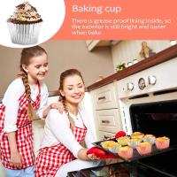 China Aluminum Foil  Paper Baking Cup Cupcake Muffin Liner for sale