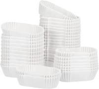 China Rk Bakeware Oval Paper Baking Mold Boat Shaped Cake Cup For Industrial Automatic Lines for sale