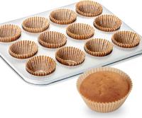 China Muffin Liner Paper Baking Cup Mold Cupcake Liner For Automatic Line Rk Bakeware for sale