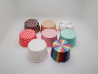 China Rk Bakeware Pet Coat Paper Baking Cup Mold For Automatic Lines for sale
