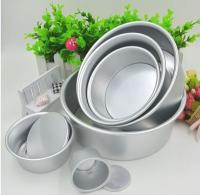 China RK Bakeware China Foodservice NSF Nonstick Aluminum Round Cheese Cake Pan Loose Bottom for sale
