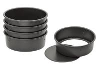 China RK Bakeware China Foodservice NSF Nonstick Aluminum Round Cheese Cake Pan Loose Bottom for sale