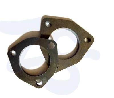 China Welding Parts Laser Cutting Fabrication Stainless Steel Flat Flange For Railway Industry for sale