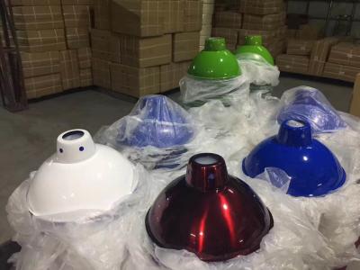 China Fashion Style Sheet Metal Spinning Manufacturing Process For Different Color Lamp Cover for sale