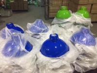 China Fashion Style Sheet Metal Spinning Manufacturing Process For Different Color Lamp Cover for sale