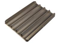 China RK Bakeware China Foodservice NSF Aluminium Baguette Baking Tray French Bread Baking Tray for sale