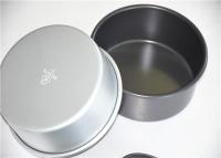 China RK Bakeware China Foodservice NSF Loose Bottom Round Shape Aluminum Cake Pan Commercial Grade for sale