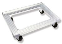 China RK Bakeware China Foodservice NSF Custom 800 600 MIWI Oven Rack Stainless Steel Baking Tray Trolley Gastronorm Trolley for sale