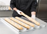 China RK Bakeware China Foodservice NSF 5 Slot Aluminium Baguette Baking Tray Glazed French Bread Pan for sale