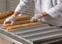 China RK Bakeware China Foodservice NSF 5 Loaf Aluminium Baking Tray Glazed Uni Lock Baguette Pan for sale