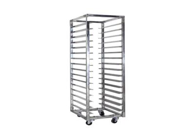 China RK Bakeware China Foodservice NSF 15 Tiers Revent Oven  Double Rack Stainless Steel Baking Tray Trolley for sale