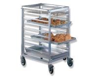 China RK Bakeware China Foodservice NSF Full Size 1826 Inch Stainless Steel Oven Rack Baking Tray Trolley Bread Shelf Rack for sale