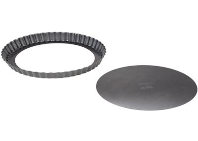China RK Bakeware China Foodservice NSF Nonstick Loose Bottom Custom Aluminum Cake Pan Tart Pan for sale