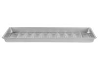 China RK Bakeware China Foodservice NSF 22100 Custom England Glazed Aluminized Steel Hot Dog Bun Pan for sale