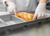China RK Bakeware China Foodservice NSF 5 Straps Glaze Pullman Bread Pan Aluminium Bread Pan for sale