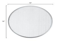 China RK Bakeware China Foodservice NSF Stainless Steel Barbecue Grill Pan Pizza Screen /Aluminum Mesh Pizza Trays for sale