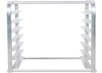China RK Bakeware China Foodservice NSF  Stainless Steel Baking Tray Rack Trolley Elaborate Design With Multi Layers for sale