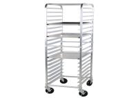China RK Bakeware China Foodservice NSF 15 Tiers Miwi Oven Stainless Steel Baking Tray Trolley for sale