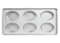 China RK Bakeware China Foodservice NSF Nonstick Commercial Aluminized Steel Muffin Cupcake Baking Tray for sale