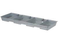 China RK Bakeware China Foodservice NSF 1000g Glazed Aluminum Loaf Pans Aluminized Steel Bread Loaf Pan 3/8 Lb. for sale