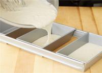 China RK Bakeware China Foodservice NSF 1000g Glazed Aluminum Loaf Pans Aluminized Steel Bread Loaf Pan 3/8 Lb. for sale