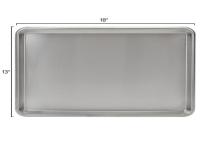China RK Bakeware China Foodservice NSF Half Size 16 Gauge Aluminum baking Pan Bead Rim Stainless Steel Bun Pan for sale