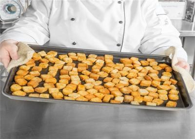 China RK Bakeware China Foodservice NSF 18 Gauge Aluminum Bun Sheet Pan 18''x13'' 1/2 Size  Pizza Baking Tray for sale