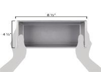 China RK Bakeware China Foodservice NSF Cake Baking Pan Aluminum Cake Mould Tray Rectangle Pizza Bread Pans for sale