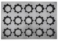 China RK Bakeware China Foodservice 35 Cups Nonstick Mini Muffin Baking Tray for sale