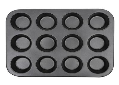 China RK Bakeware China Foodservice Nonstick Aluminum Muffin Baking Tray for sale