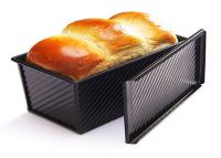 China RK Bakeware China Foodservice NSF Full Nonstick Aluminum Bread Toast Mold With Cover 1.5mm for sale