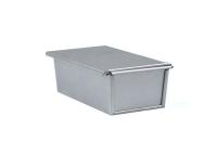China RK Bakeware China Foodservice NSF Aluminum Loaf Pans Corrugated Pullman Loaf Pan Bread Pan With Lid for sale