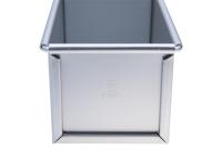China RK Bakeware China Foodservice NSF Heavy DutyAluminum Loaf Pullman Pan Loaf 1 1/2 Lb. To Taste Test Bread Loaf Pan for sale