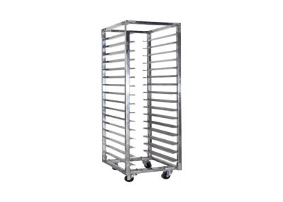 China RK Bakeware China GN1/1 Double Stainless Steel Baking Tray Trolley Bread Oven Rack for sale