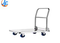 China RK Bakeware China Foodservice NSF Custom 600 400 Revent Oven Rack Stainless Steel Baking Tray Trolley for sale