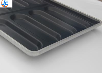 China RK Bakeware China Foodservice NSF Commercial 8 Inch Hotdog Baking Tray Nonstick for sale