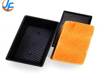 China RK Bakeware China Foodservice NSF Full Nonstick Aluminum Bread Toast Mold With Cover 1.5mm for sale