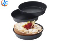 China RK Bakeware China Foodservice NSF 2 Inch 3 Inch Mini Aluminum Cake Pan Cake Mould Cake Tin for sale