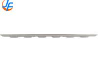 China RK Bakeware China Foodservice NSF 15 Molds Custom Glaze Hoagie Hot Dog Bun Pan for sale