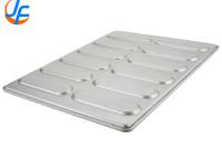China RK Bakeware China Foodservice NSF 15 Molds Custom Glaze Hoagie Hot Dog Bun Pan for sale