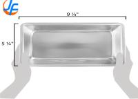 China RK Bakeware China Foodservice NSF Seamless Aluminum Loaf Pans  Aluminum Toast Pans for sale