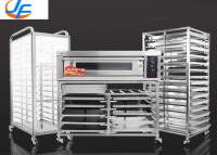 China RK Bakeware China Foodservice NSF Custom MIWI Oven Revent Oven Rack Stainless Steel Baking Tray Trolley for sale