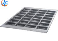 China RK Bakeware China Foodservice NSF Aluminum Pullman Loaf Pans Square Muffin Baking Tray for sale