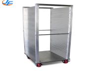 China RK Bakeware China Foodservice NSF Custom  304 Stainless Steel Heavy Duty Oven Rack Baking Trolley for sale