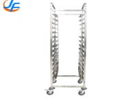 China RK Bakeware China Foodservice NSF Custom Revent Oven Rack Stainless Steel Rack Gastronorm Food Tray Trolley for sale