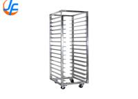 China RK Bakeware China Foodservice NSF 15 Layer 30 Pans SUS304 Baking Tray Trolley Oven Rack Double Rack for sale
