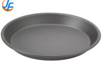 China RK Bakeware China-Pizza Hut Hard Anodized Aluminum Straight Sidewall Pizza Pans for sale